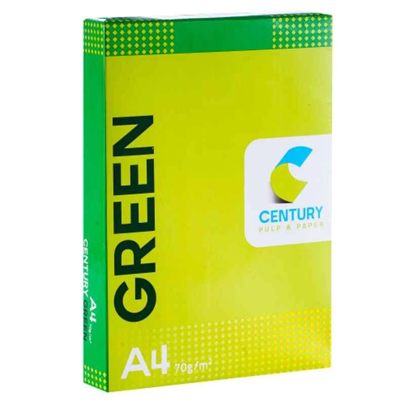 Century Green Copier Paper A4 70 Gsm White Colour | SHRI LALSHAH PAPERS ...