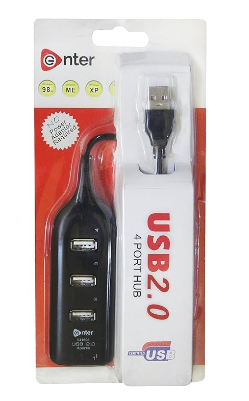 Enter USB Hub 4 Ports (USB 2.0) | SHRI LALSHAH PAPERS PRIVATE LIMITED
