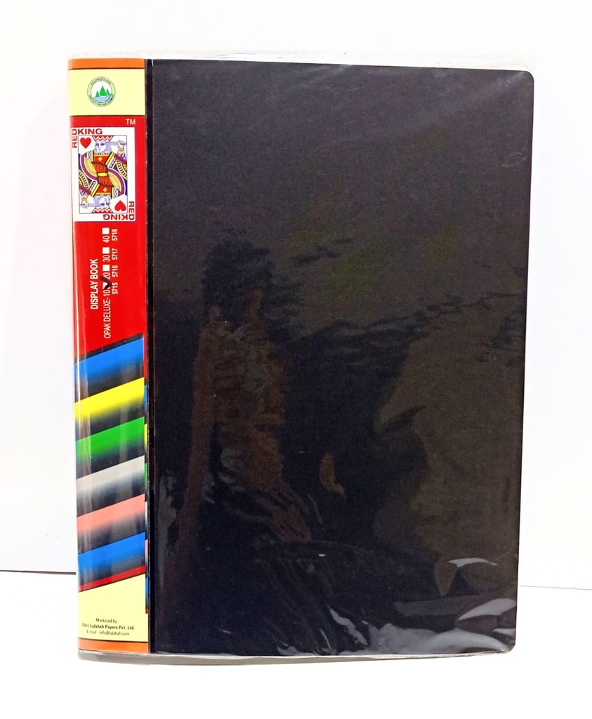 Redking Display Book A4 10 Leaves (Plastic Folder File) | SHRI LALSHAH ...
